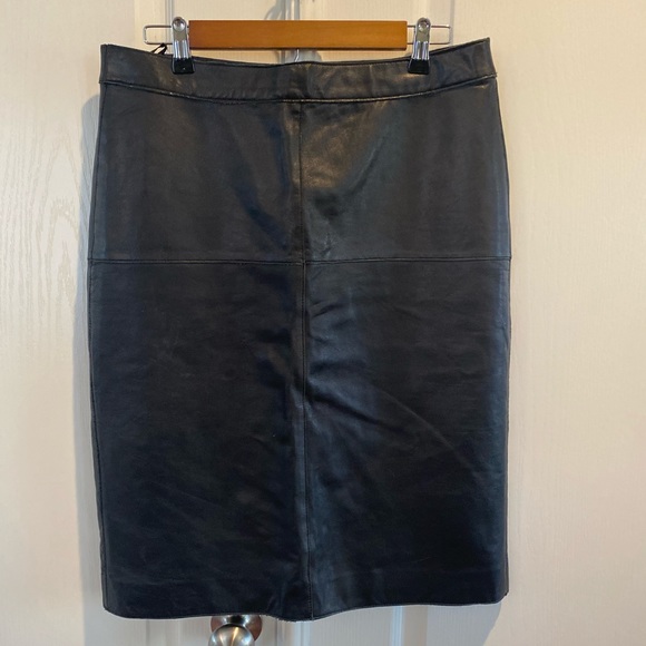 Isaac Mizrahi | Skirts | Isaac Mizrahi Leather Skirt | Poshmark